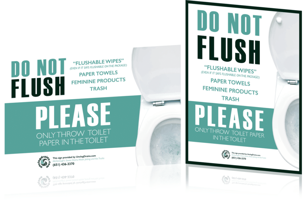 Free Signs - Minnesota Sewer and Drain Cleaning Company